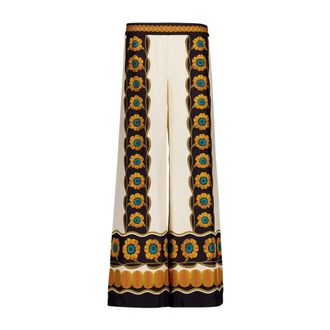 La DoubleJ Daisychain Palazzo Hose - - Trousers - Damen - Mehrfarbig - XS