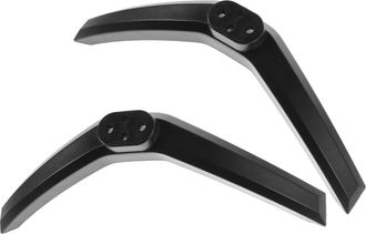 Valiclud TV Standfu&szlig; Ersatzset mit Rutschfesten Pads Stabile TV Sockelf&uuml;&szlig;e aus Robustem Material Geeignet f&uuml;r 32-43 Zoll Flachbildfernseher Sto&szlig;d&auml;mpfender Tisc