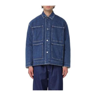 Sunnei Sunnei - Veste en jean 4 poches - Homme - Vestes - Bleu - Taille: L