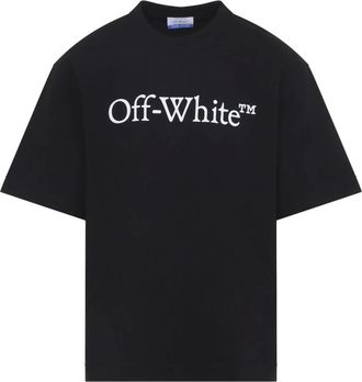 Off-white Homme, Tops, Noir, Taille: S T-shirt de skate Big Bookish