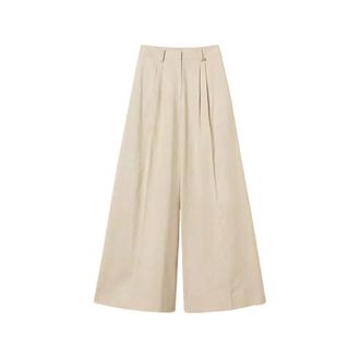 Twinset Actitude Wide Hosen - - Trousers - Damen - Beige - XS