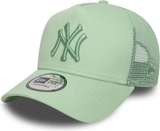 New Era A-Frame Trucker Cap - New York Yankees Pastel Green