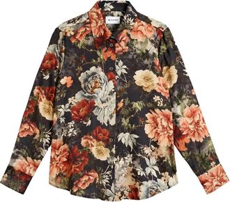 Sand Copenhagen Latia N Langarmshirt - - Blouses & Shirts - Damen - Mehrfarbig - 2XL