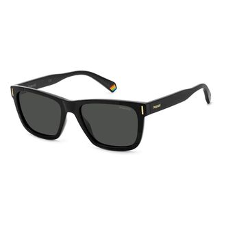 Polaroid unisex, Accessoires, Noir, Taille: ONE Size Lunettes de Soleil en R&eacute;sine Noire Protection UV