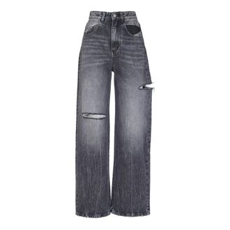 Icon Denim Los Angeles Damen, Jeans, Grau, W27Gr&ouml;&szlig;e