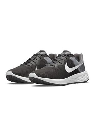 Nike Baskets Basses Court Borough 2 Unisexes pour Enfants, Gris Fer Gris fum&eacute; Noir Blanc, 43 EU