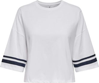 Only Onlpaloma S/S O-Neck Top Box JRS
