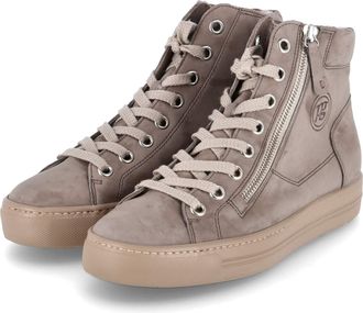 Paul Green Sneaker 4024-266, Rauleder, Beige, Damen EU 3/35,5