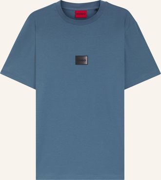 HUGO BOSS Hugo T-Shirt Danotie Regular Fit blau