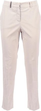 PESERICO Femme, Pantalons, Beige, Taille: 42 FR Chinos