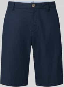 Tom Tailor Regular Fit Leinenshorts aus Leinen-Baumwoll-Mix