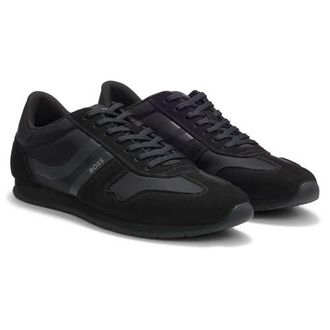 BOSS Boss Levon_Runn_nymi 10277982 01 Baskets pour Homme, Noir, 46 EU