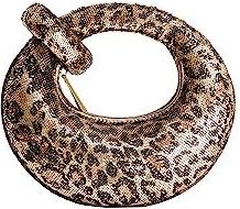 JW PEI Abacus Sac à main pour femme - Sequins Métalliques Imprimé Léopard - Mini