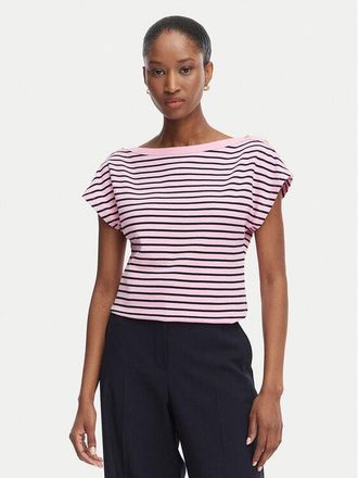 Tommy Hilfiger T-Shirt Gold Btn Cap WW0WW50942 Bunt Slim Fit