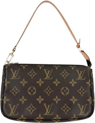 Louis Vuitton Pochette Pre-owned - Femme - Pre-owned - Brun - Taille: ONE Size