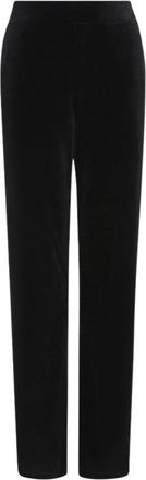 Emporio Armani Femme, Pantalons, Noir, Taille: 42 FR pantaloni poliestere