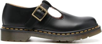 Dr. Martens Femme, Chaussures, Noir, Taille: 39 1/2 EU Polley Smooth