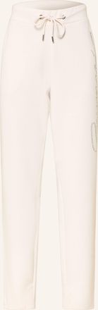 Monari Monari Sweatpants Mit Schmucksteinen beige