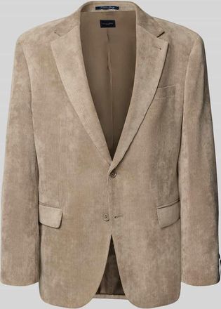 Christian Berg Regular Fit Sakko mit Reverskragen und Pattentaschen