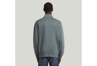 G-Star Sweatjacke mit Logostickerei auf der Brust