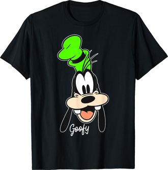 Disney Mickey And Friends Goofy Big Face Portrait T-Shirt