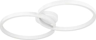 Eglo Eglo - led Deckenleuchte Amandolo weiß 67,5 x 38 cm Deckenlampen & Kronleuchter