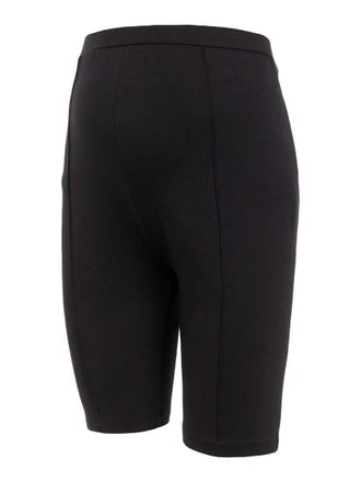 Mama Licious Mamalicious Damen MLMIRA Pintuck Jersey Shorts, Black, M