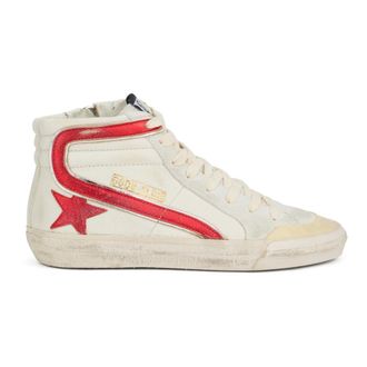Golden Goose Slide Penstar - Femme - Chaussures - Blanc - Taille: 36 EU