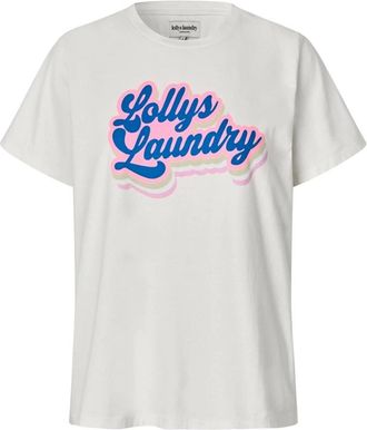 Lollys Laundry Femme, Tops, Blanc, Taille: 42 FR T-Chemises