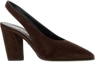 Prada Decollete Heel - Brown