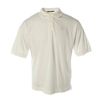 C.P. Company C.p. Company, Homme, Tops, Blanc, Taille: M Polo Blanc Box Fit