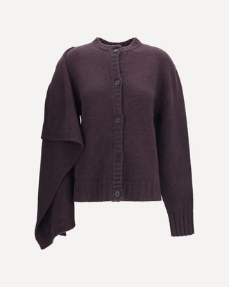 The Attico Crewneck Cardigan Female 38
