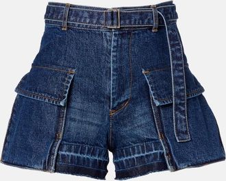 sacai Short en jean