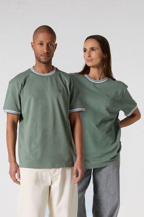 Jott T-shirt col rond mixte Vert sauge Ley - Taille XL