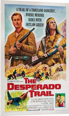 Posterlounge Winnetou 3. Teil (englisch) Acrylglasbild 20 x 30 cm Wandbilder Wanddeko