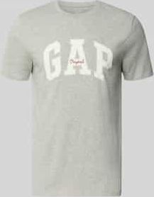 GAP T-Shirt mit Logo und Rundhalsausschnitt