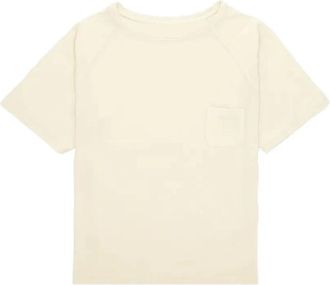 Fortela Homme, Tops, Beige, Taille: M Vermont Raglan Jersey T-Shirt
