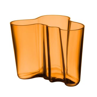 iittala Alvar Aalto Vase Copper Glas Kupferfarben, Gr&ouml;&szlig;e: 20cm x 19cm x 16cm, 1050152