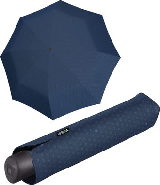 Knirps nachhaltiger Damen Taschenschirm Vision Manual Air - blue