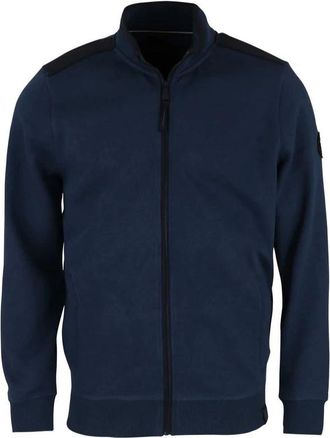 Casamoda Dunkelblaue Sweatjacke - - Sweatshirts & Hoodies - Herren - Blau - M