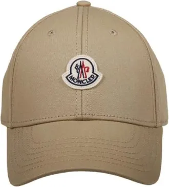 Moncler Femme, Accessoires, Beige, Taille: ONE Size Grenoble Gabardine Baseball Cap