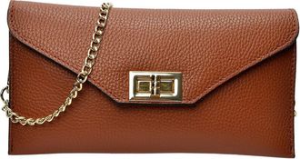 Isabella Rhea COGNAC Rindsledertasche