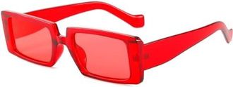 Generic Lunettes De Soleil Unisexes &Agrave; Monture Fine For Lext&eacute;rieur, Id&eacute;ales For Le Sport, Les Trajets Quotidiens Et Vacances(Red)