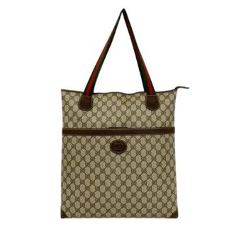 Gucci Pre-owned GG Leder Tote Bag - - Pre-owned - Damen - Braun - ONE SIZE