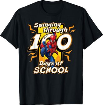 MARVEL Super Heroes Spider-Man 100 Days of School 100th Day T-Shirt