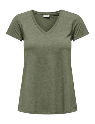 Jacqueline de Yong DALILA S/S V-Neck TOP JRS ATK