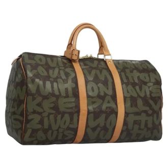 Louis Vuitton Sac Week-end Vintage Pre-owned - Femme - Pre-owned - Brun - Taille: ONE Size