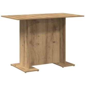 vidaXL Esstisch Artisan-Eiche 110x60x75 cm Holzwerkstoff Vidaxl