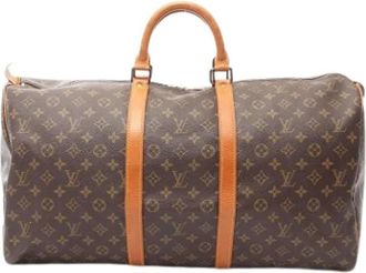Louis Vuitton unisex, Pre-owned, Brun, Taille: ONE Size Sac week-end en toile Pre-owned