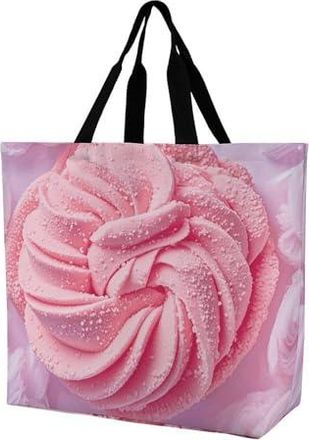 Generic Barbe &Agrave; Papa Sac Courses Pliable Tote Bag Imperm&eacute;able Sac A Main Femme Pour Shopping Plage Gym